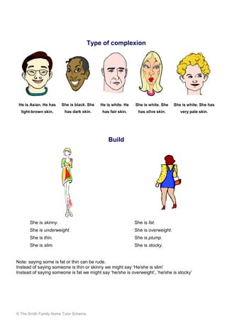 describing physical appearance | PDF