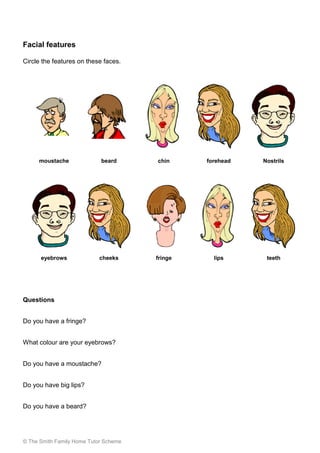 describing physical appearance | PDF