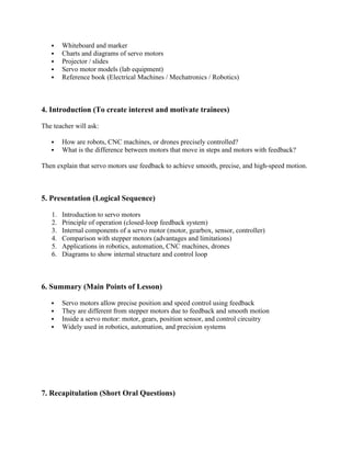 Comprehensive Lesson Plan on Motors and Generators for Engineering ...