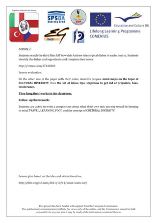 Cultural Diversity English Lesson Plan Poland | DOCX