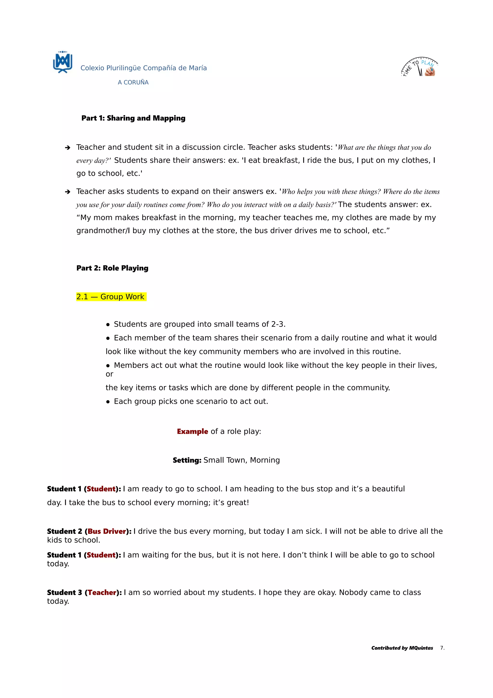 Education for Sustainable Development-Lesson Plan | PDF