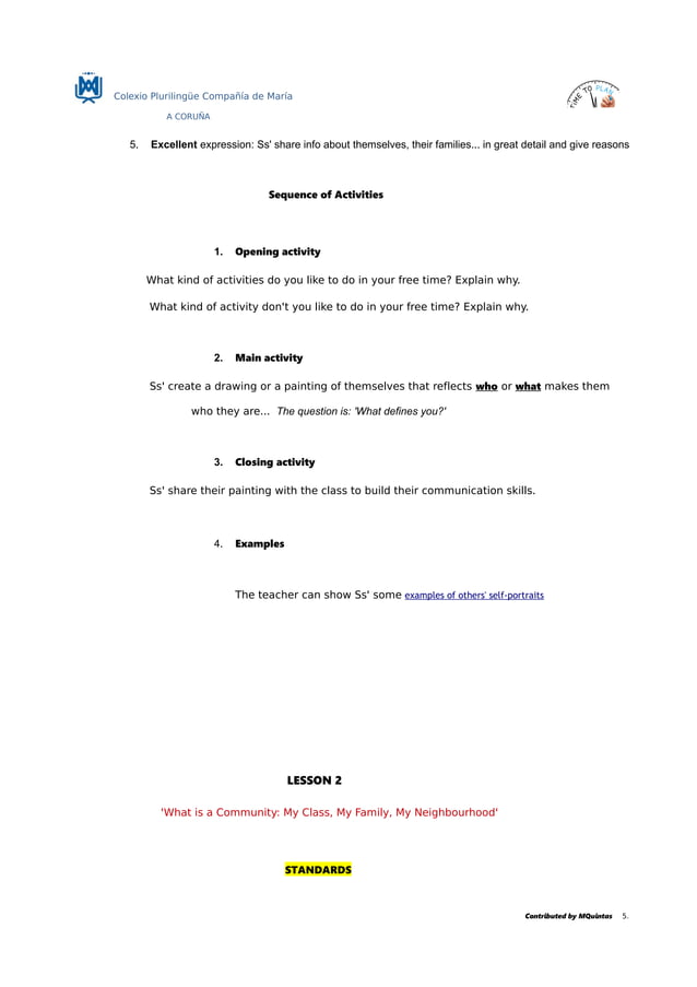 Education for Sustainable Development-Lesson Plan | PDF | Educational ...