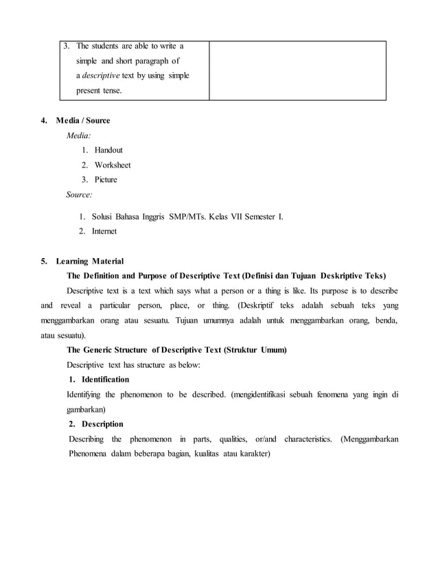 Lesson plan exam | DOCX | Homework and Study | Education