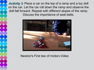 Lesson plan - Newton's first law of motion | PPT