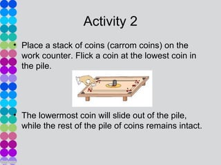 Lesson plan - Newton's first law of motion | PPT