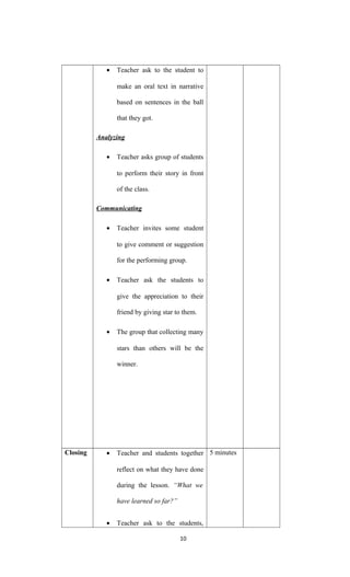 Lesson plan fable | DOC