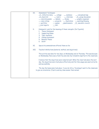 Lesson plan february 15 and 16 | DOCX