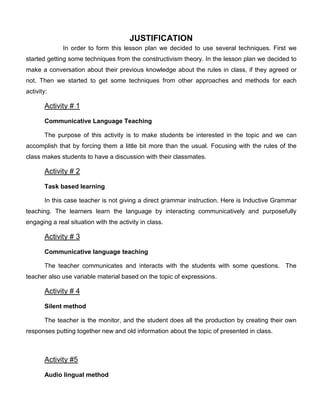 Lesson plan final project 3 | DOCX