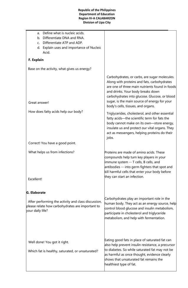 Lesson Plan for Demo.docx | Chemistry | Science