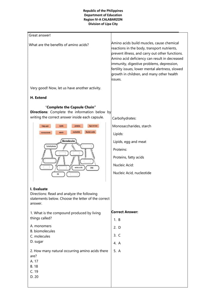 Lesson Plan for Demo.docx | Chemistry | Science