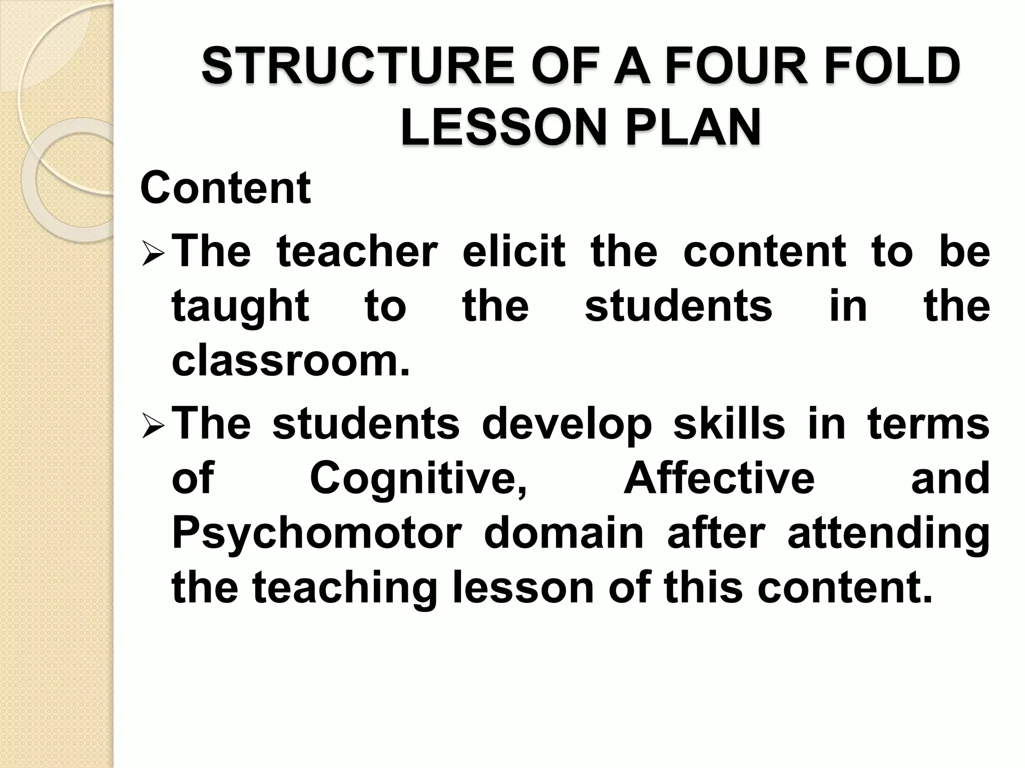 Lesson Plan Format-PPT.pptx | Educational Assessment | Education
