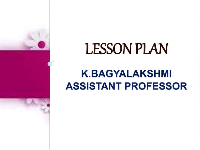 Lesson Plan Format-PPT.pptx | Educational Assessment | Education