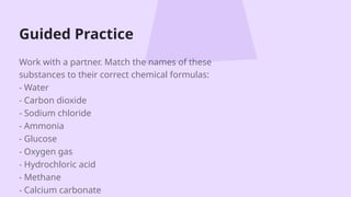 Lesson plan_ Formulas of common chemical substances.pptx