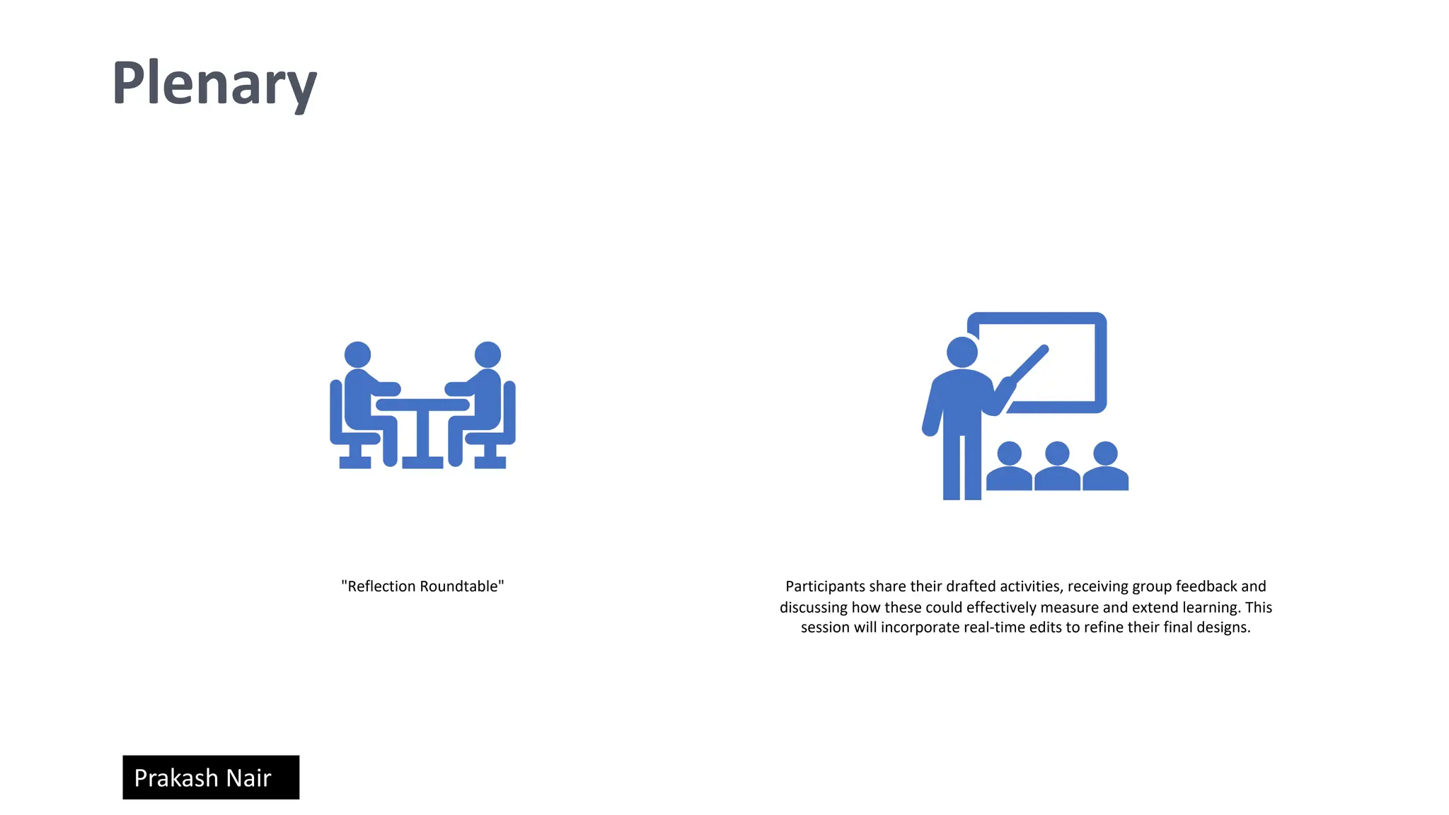 Lesson Plan for Effective lesson plenary -Prakash .A. Nair | PPT