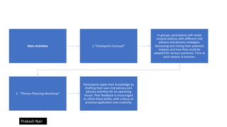 Lesson Plan for Effective lesson plenary -Prakash .A. Nair | PPT