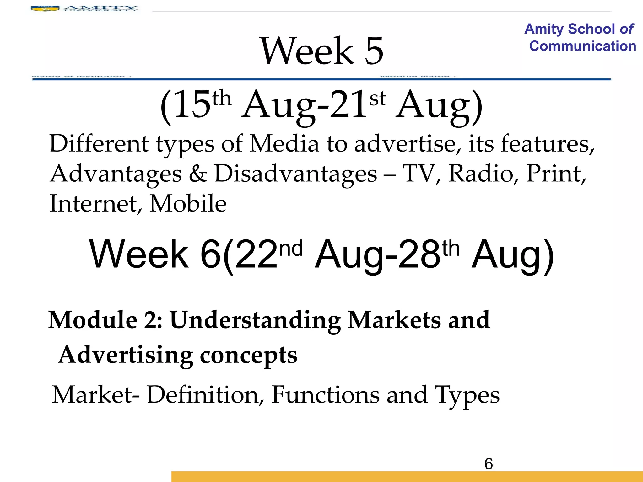 Advertising - Lesson Plan | PPT