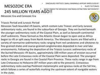 Lesson plan geology | PPT