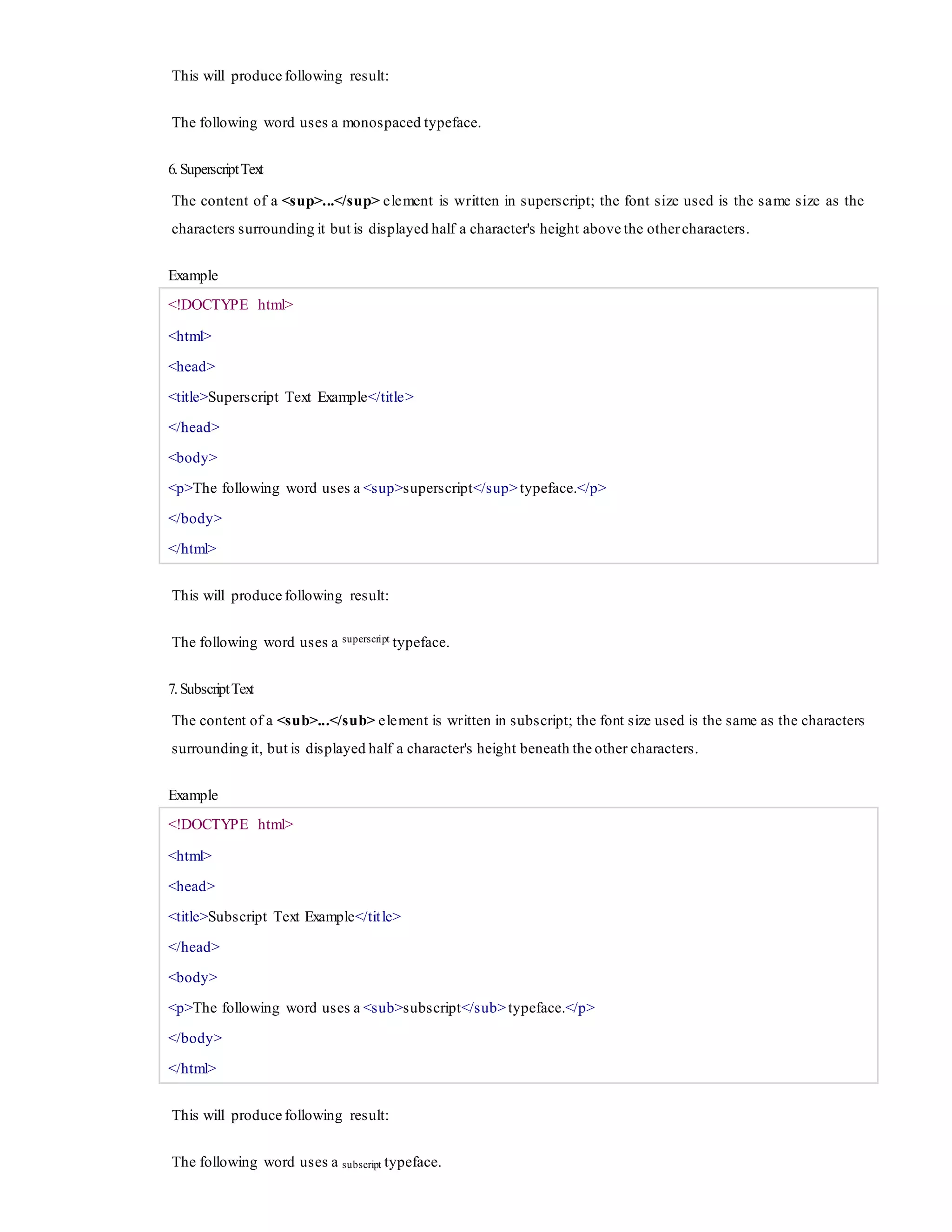 Lesson plan htmltextformattingtag | DOCX