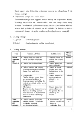 Lesson plan i | DOCX | Homework and Study | Education