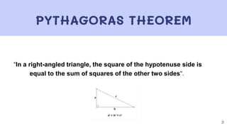 Pythagoras theorem | PPT