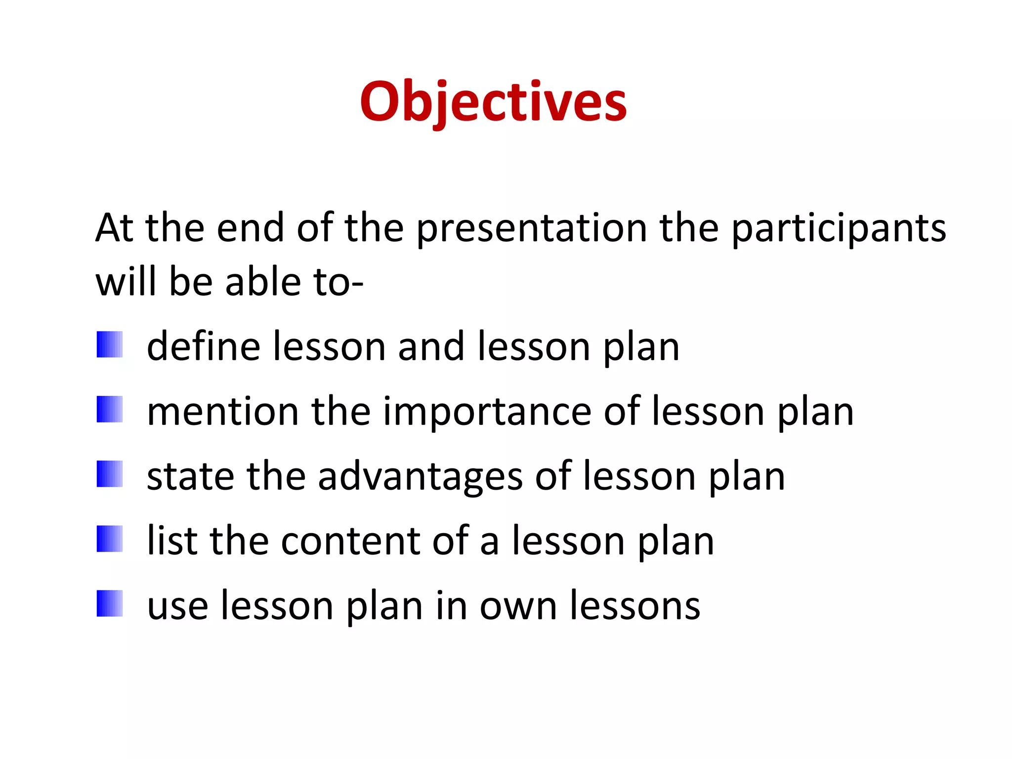Lesson Plan: Importance and How to Prepare.pptx
