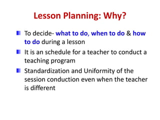 Lesson Plan: Importance and How to Prepare.pptx
