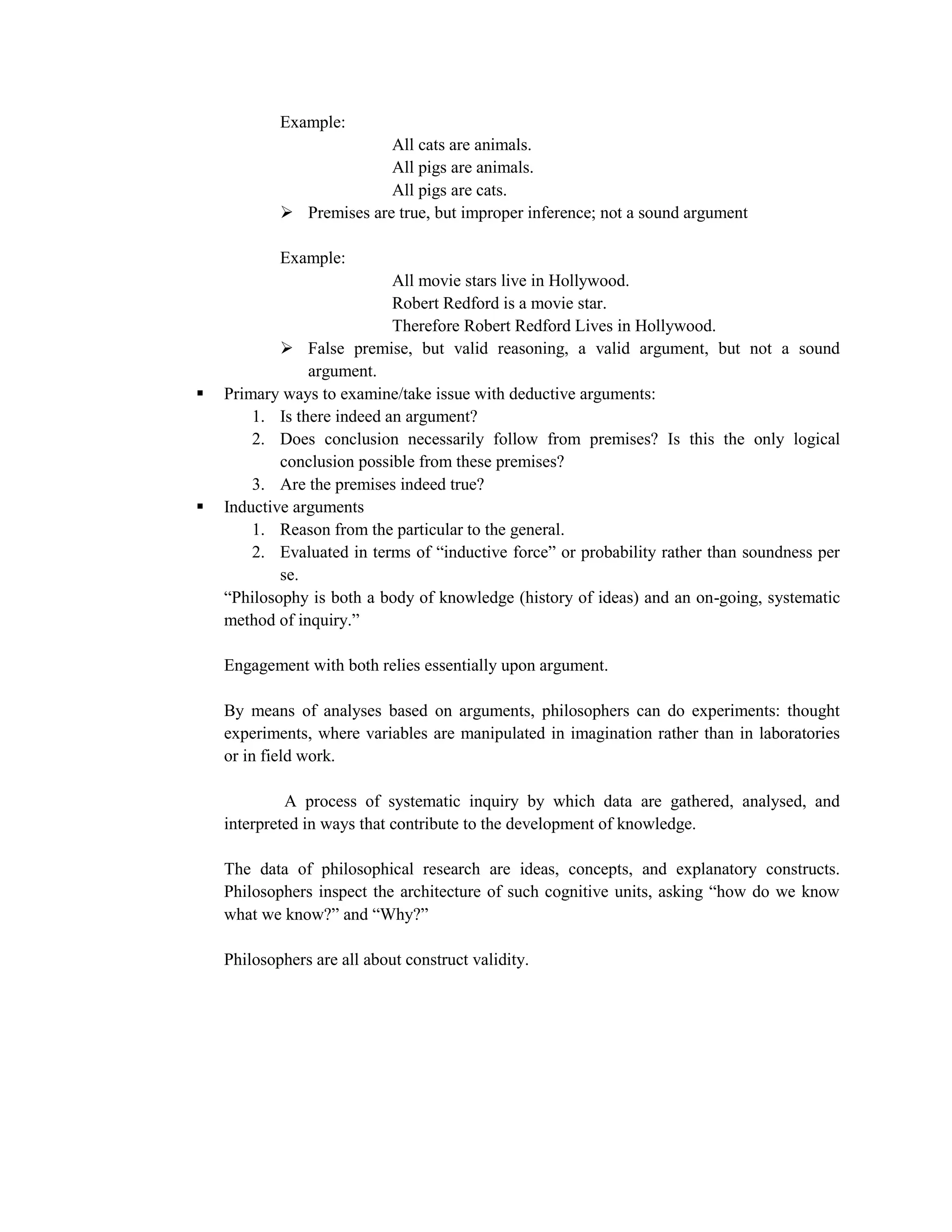 Lesson Plan in Introduction to Philosophy | DOCX