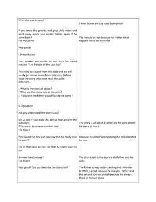 Lesson plan in english | DOCX