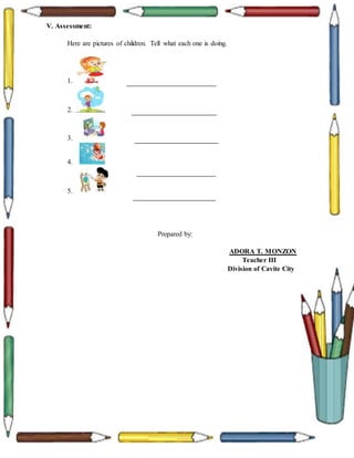 Lesson plan in English 2 | DOCX