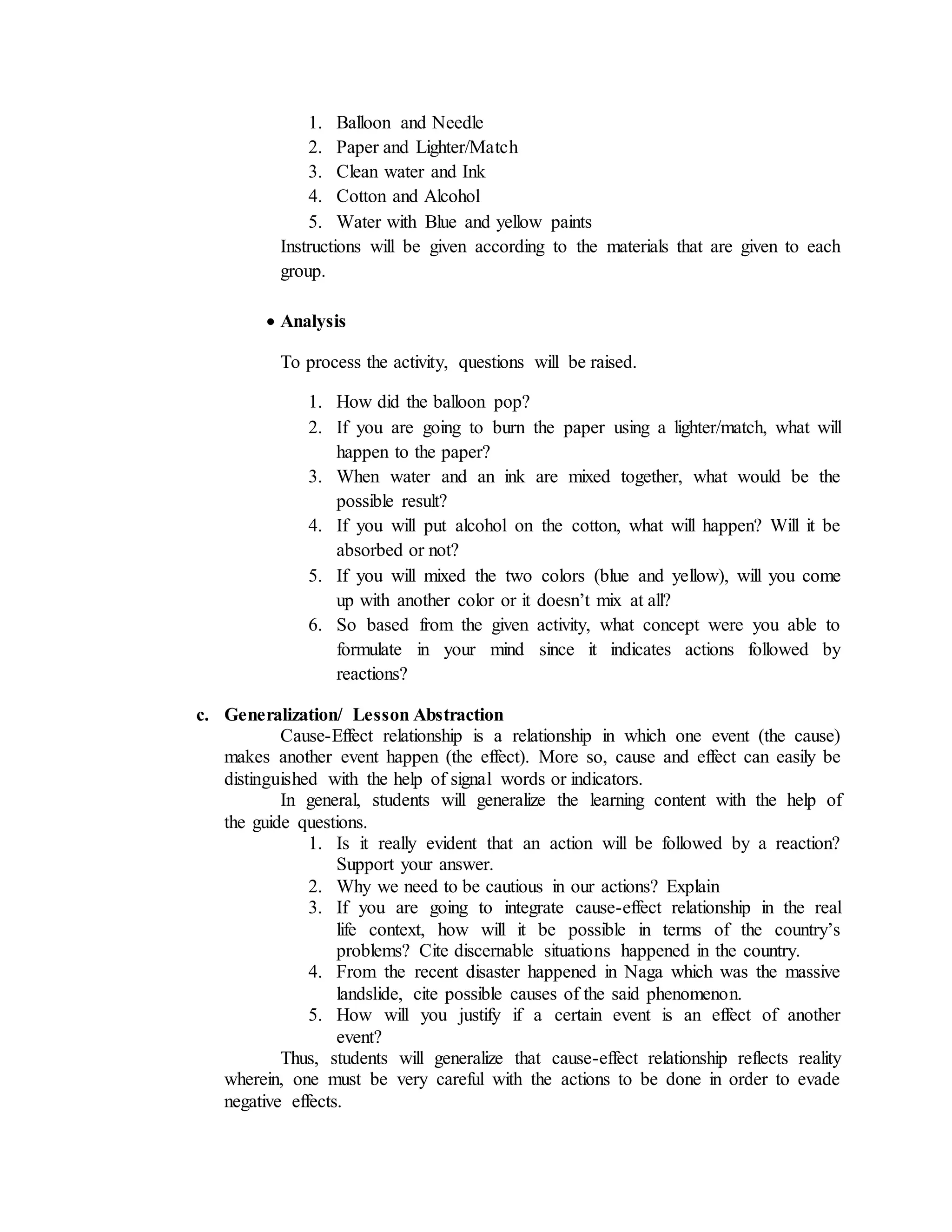 Lesson plan in english 6 | DOCX