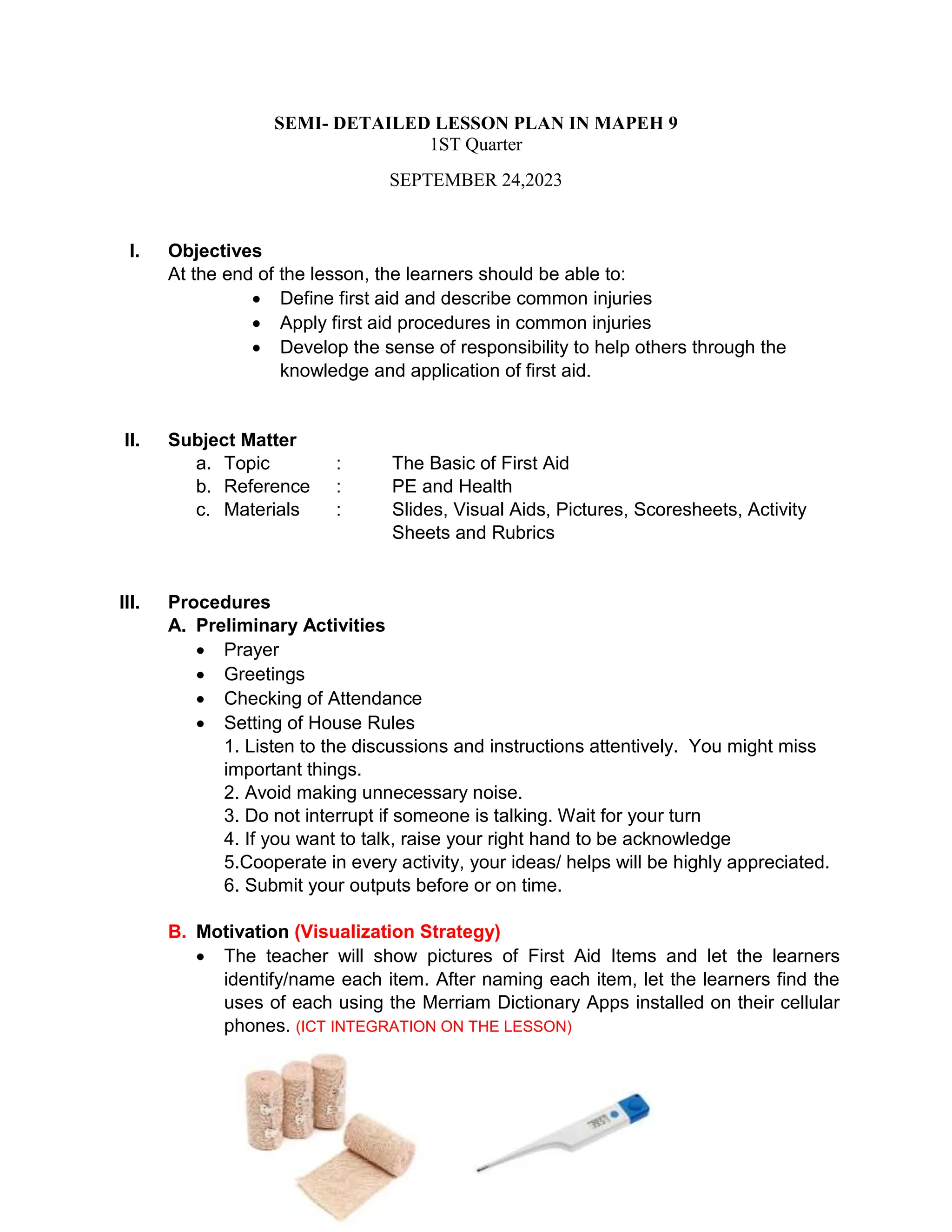lesson Plan in Mapeh 9(Health).doc\WRWRERETWETWWx | DOCX