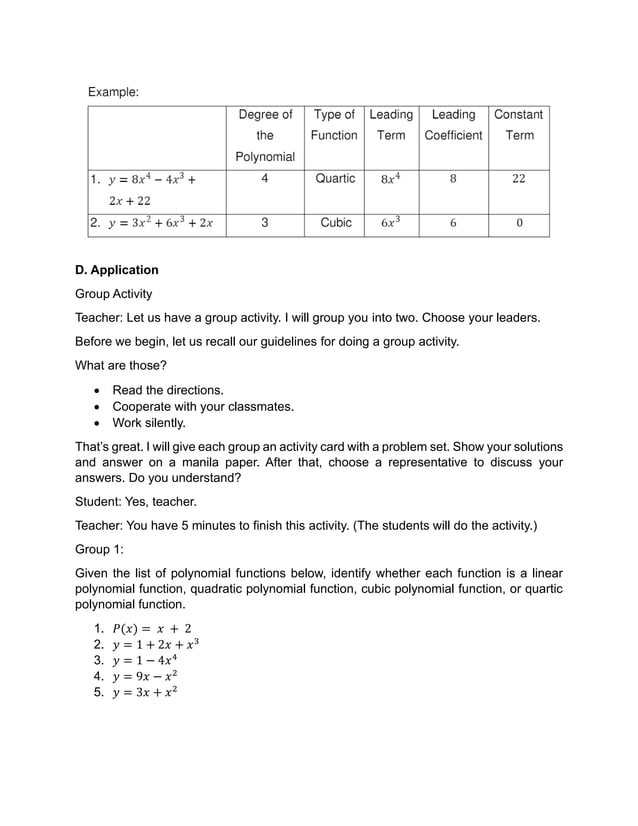 Lesson Plan in Mathematics 10.pdf | Homework and Study | Education