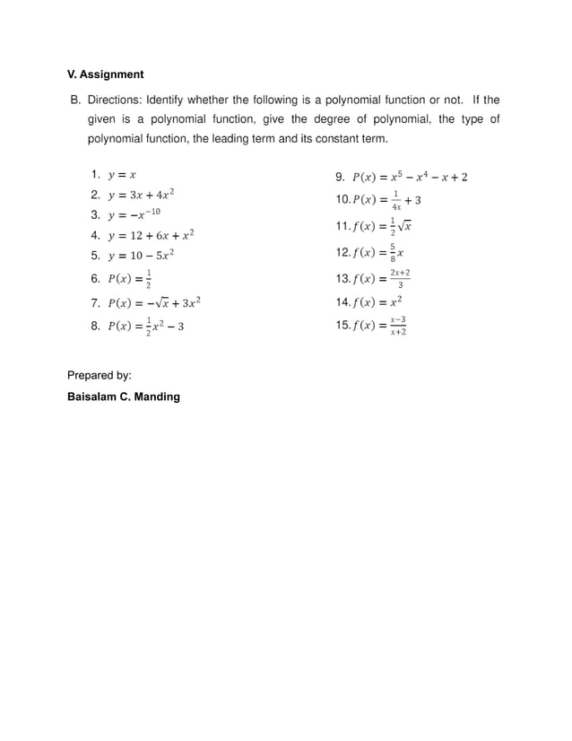 Lesson Plan in Mathematics 10.pdf | Homework and Study | Education