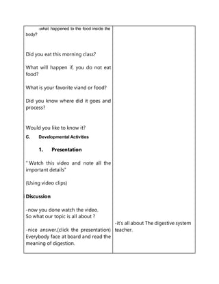 Lesson plan in science and health 4 | DOCX