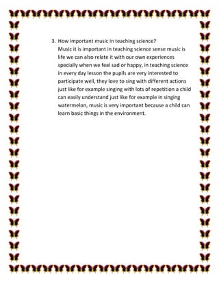 Lesson plan in science for kindergarten patricio | DOCX | Daycare and ...