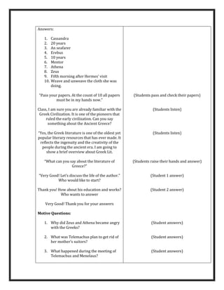 A Detailed Lesson Plan in World Literature | DOCX