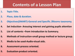 lessonplan JTR.pptx For medical education | PPTX