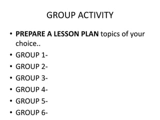 lessonplan JTR.pptx For medical education | PPTX