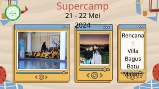 Lesson Plan Kelas 6 Kegiatan Supercamp SD | PPTX