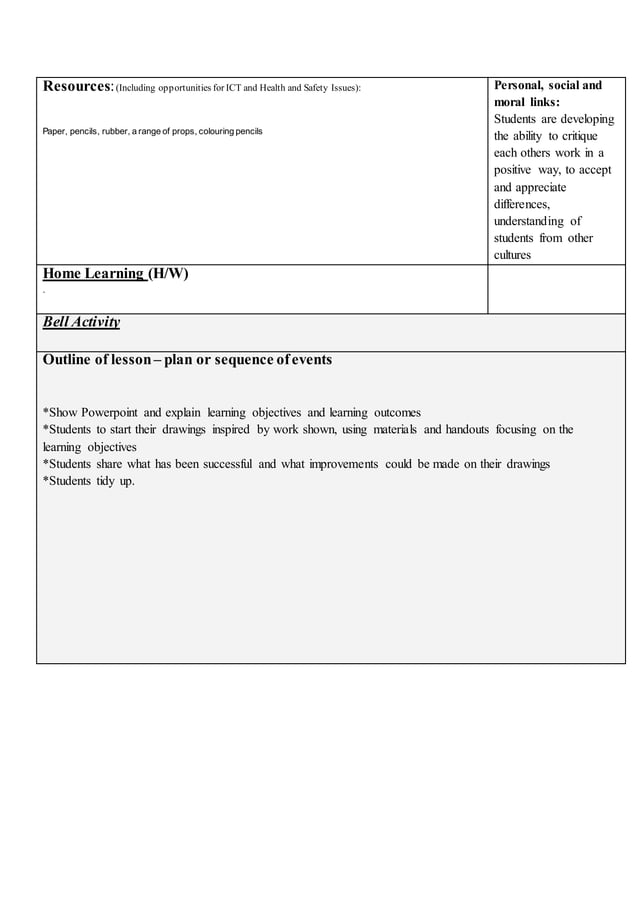 Kirsty Mitchell Photography Lesson Plan-Secondary Education | PDF