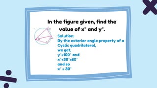 Cyclic quadrilaterals | PPTX