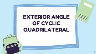 Cyclic quadrilaterals | PPTX