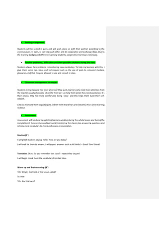 Lesson plan may june 2016 | PDF