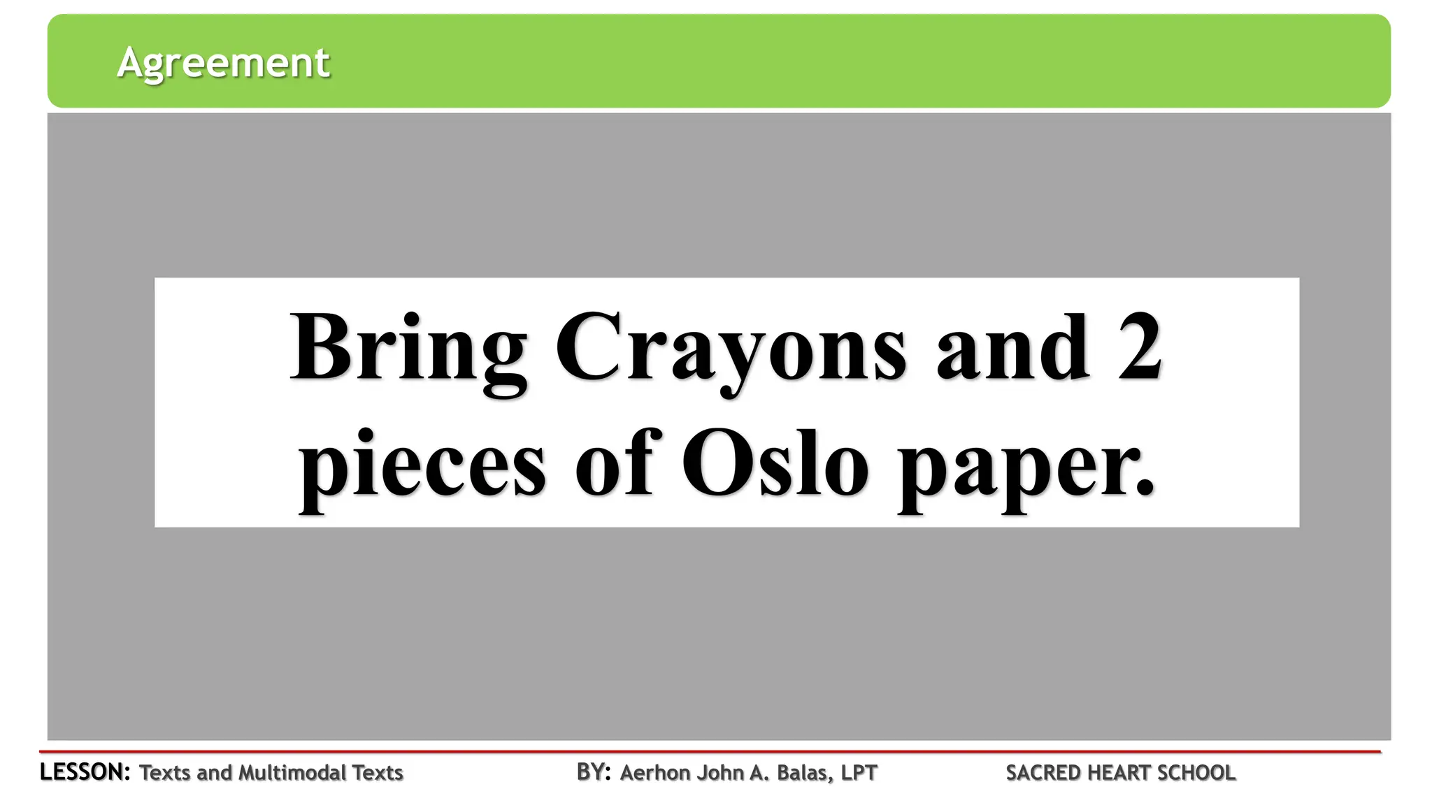 Lesson Plan Multimodal Text of Aerhon John Balas | PPTX