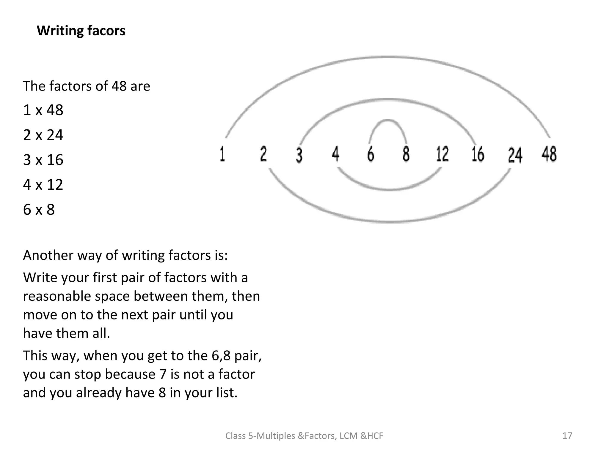 Lesson plan multiple and factors.ppt v 3 | PPT