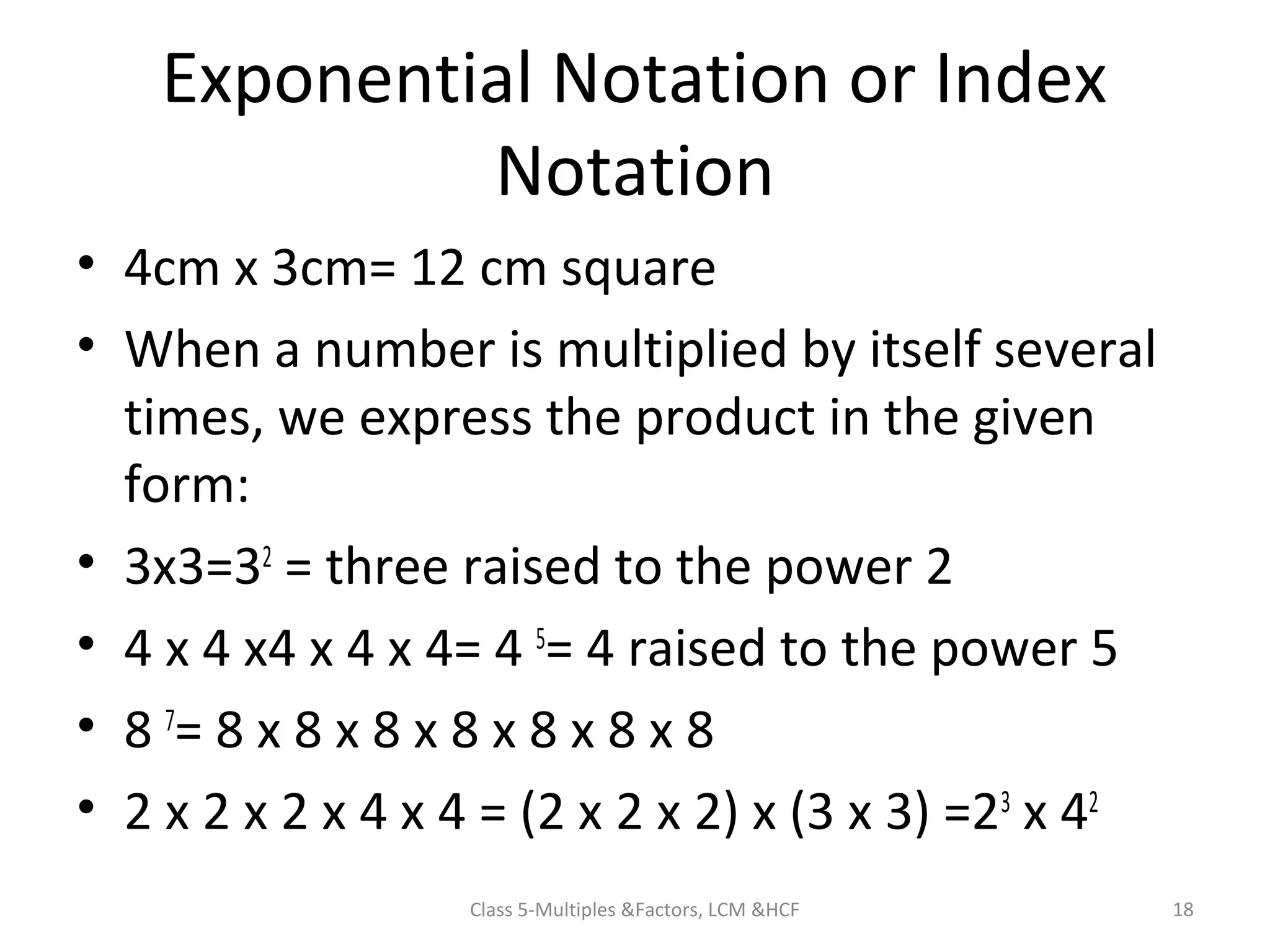 Lesson plan multiple and factors.ppt v 3 | PPT