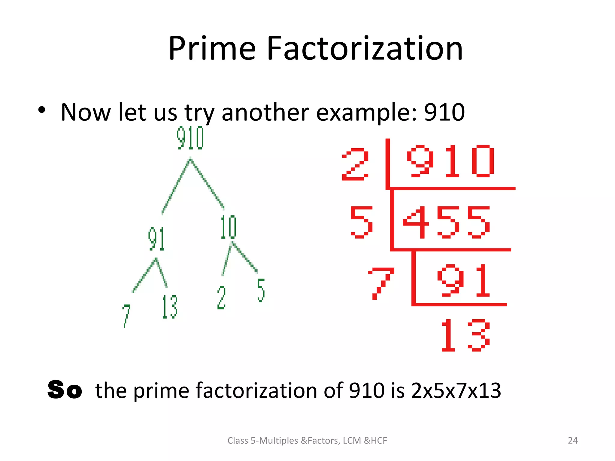 Lesson plan multiple and factors.ppt v 3 | PPT