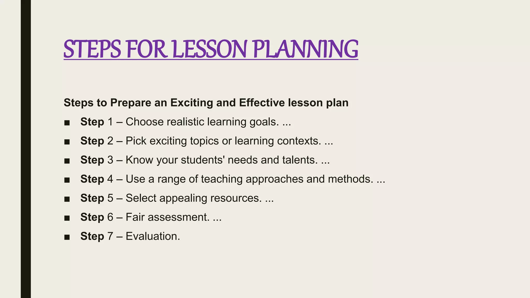 Lesson plan new | PPTX
