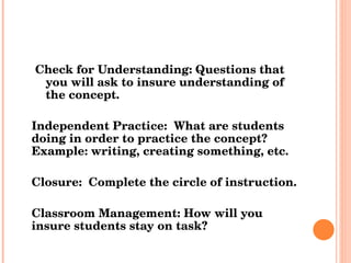 Lesson Planning | PPT