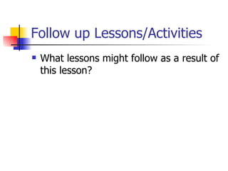 Lesson planning | PPT